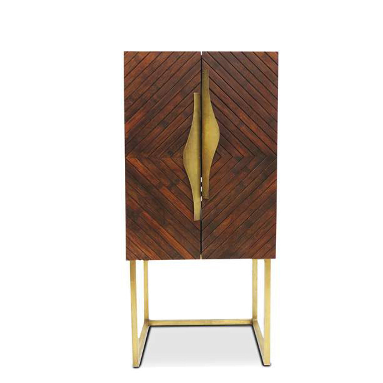 Peek Collection Bamboo Mini Bar Cabinet – Personal Space MB