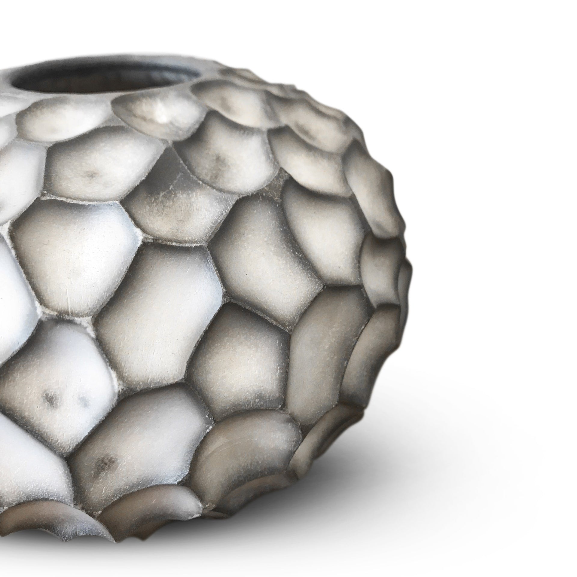 Small Carved Raku Vase – Personal Space MB